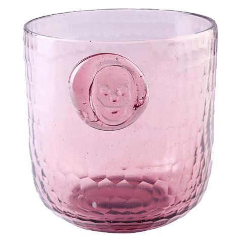 PRE-ORDER Skull Stamp DOF Glass - Plum